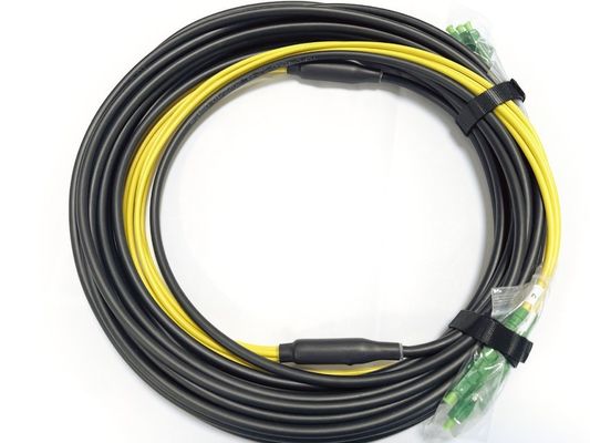 4 Fiber singlemode breakout cables,12m