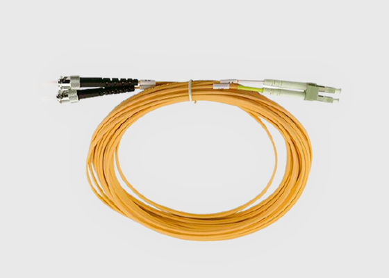 Fiber Jumper Cables 25M Multimode 62.5/125 Duplex ST to LC Fiber Patch Cord