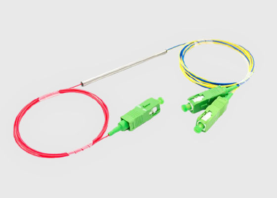 50/50 Dual Window 1×2 SC Fiber Coupler Splitter 1310nm 1550nm