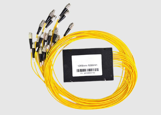 Corning Fiber ABS PLC Splitter Single Mode 1×16 Optic Splitters FTTH