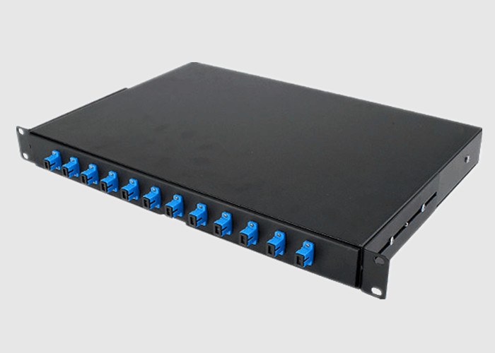 Rack Mounted 24 Core FC ODF 3U Fiber Optic Patch Panel