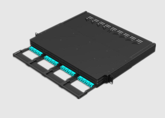 Pre Terminated 1U 144 Cores MPO Cassettes Patch Panel