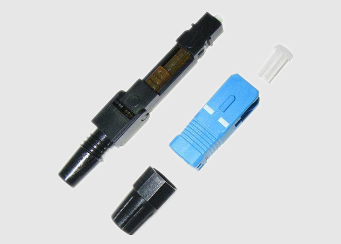 Single Mode 2.0mm SC Fiber Optic Connector For Flat Cables