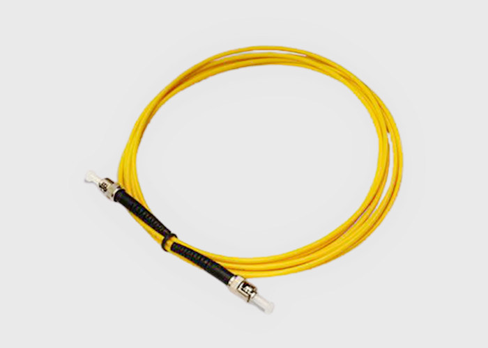 Single Mode 62.5/125 ST-ST Fiber Optic Jumper Cable For Data Center