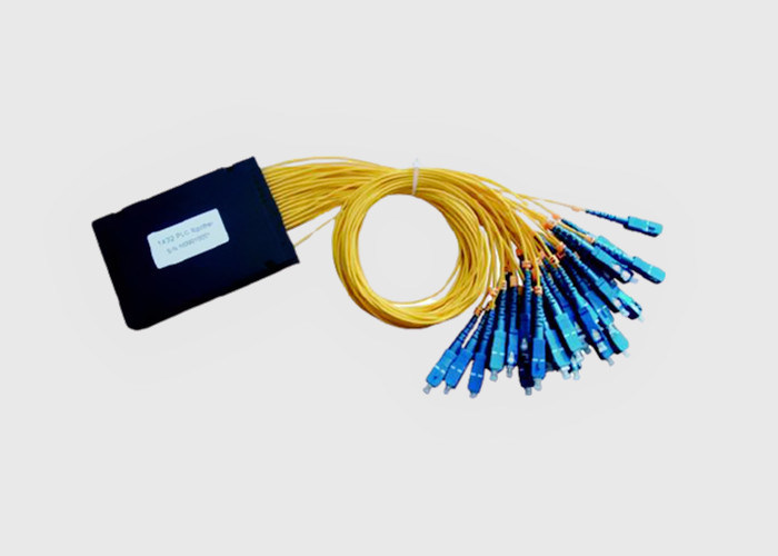1:32 PLC Fiber Cable Splitter SC/UPC 900UM 1.5M ABS Box Optic Splitter