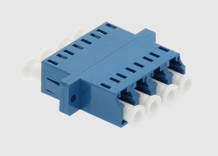 Duplex Singlemode LC-LC OS1 Quad Coupler Ceramic Fiber Optic Adapters