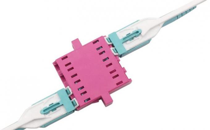 Duplex SMF G.657A1 10M Uniboot Fiber Optic Patch Cable LC/LC