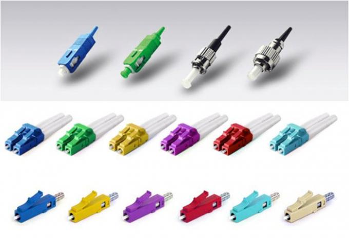 Simplex 2.0mm Single Mode ST Connector With Black Boots